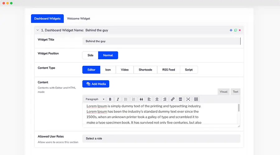#1 WordPress Custom Dashboard Plugin - WP Adminify